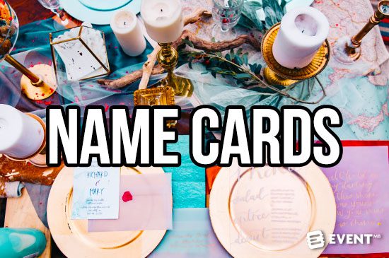 17 Stunning Name Cards For Your Table Settings